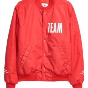 H&M | Jackets & Coats | Justin Bieber Purpose Tour Jacket Xs Red | Poshmark